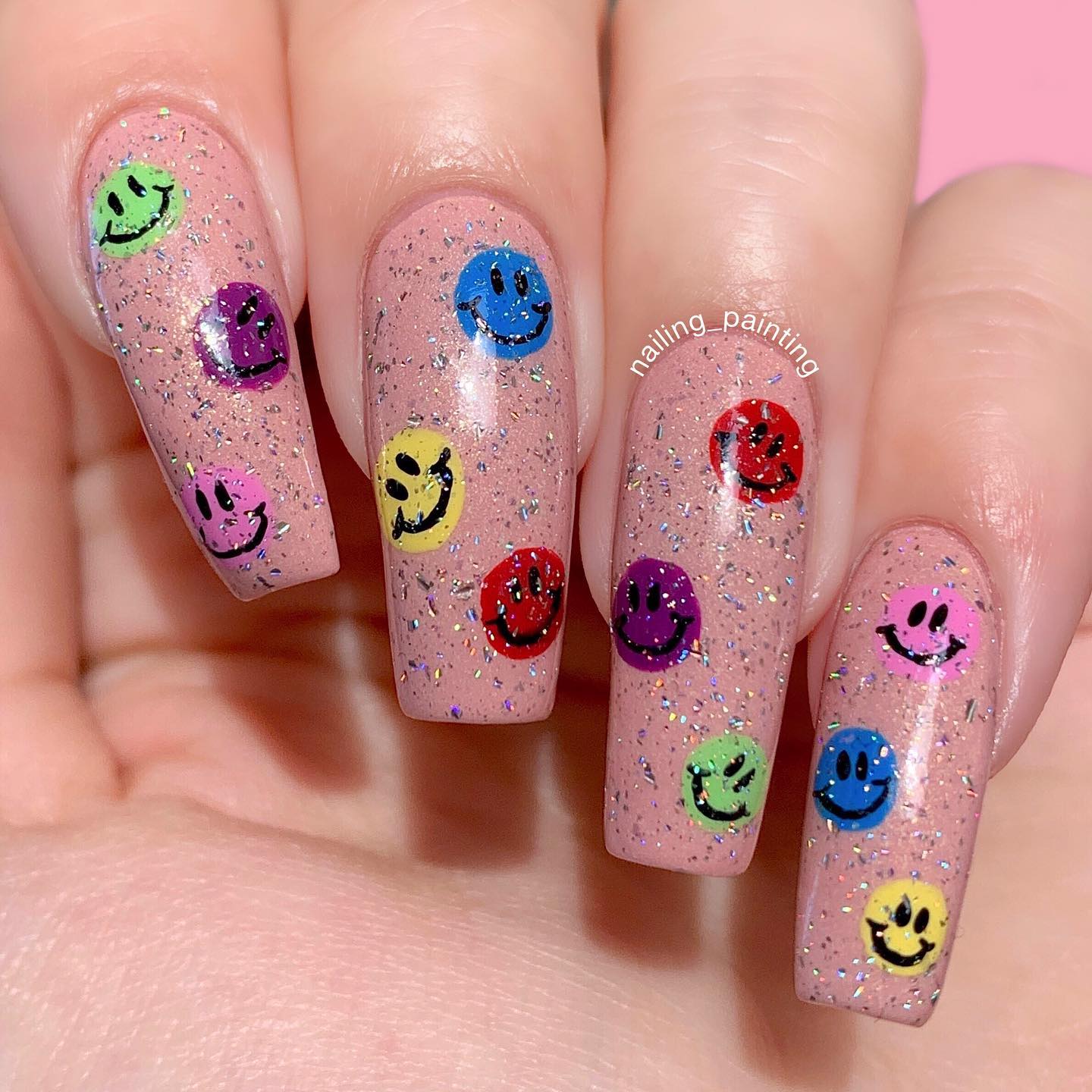 Show Off 25 Smiley Face Nail Designs in 2024