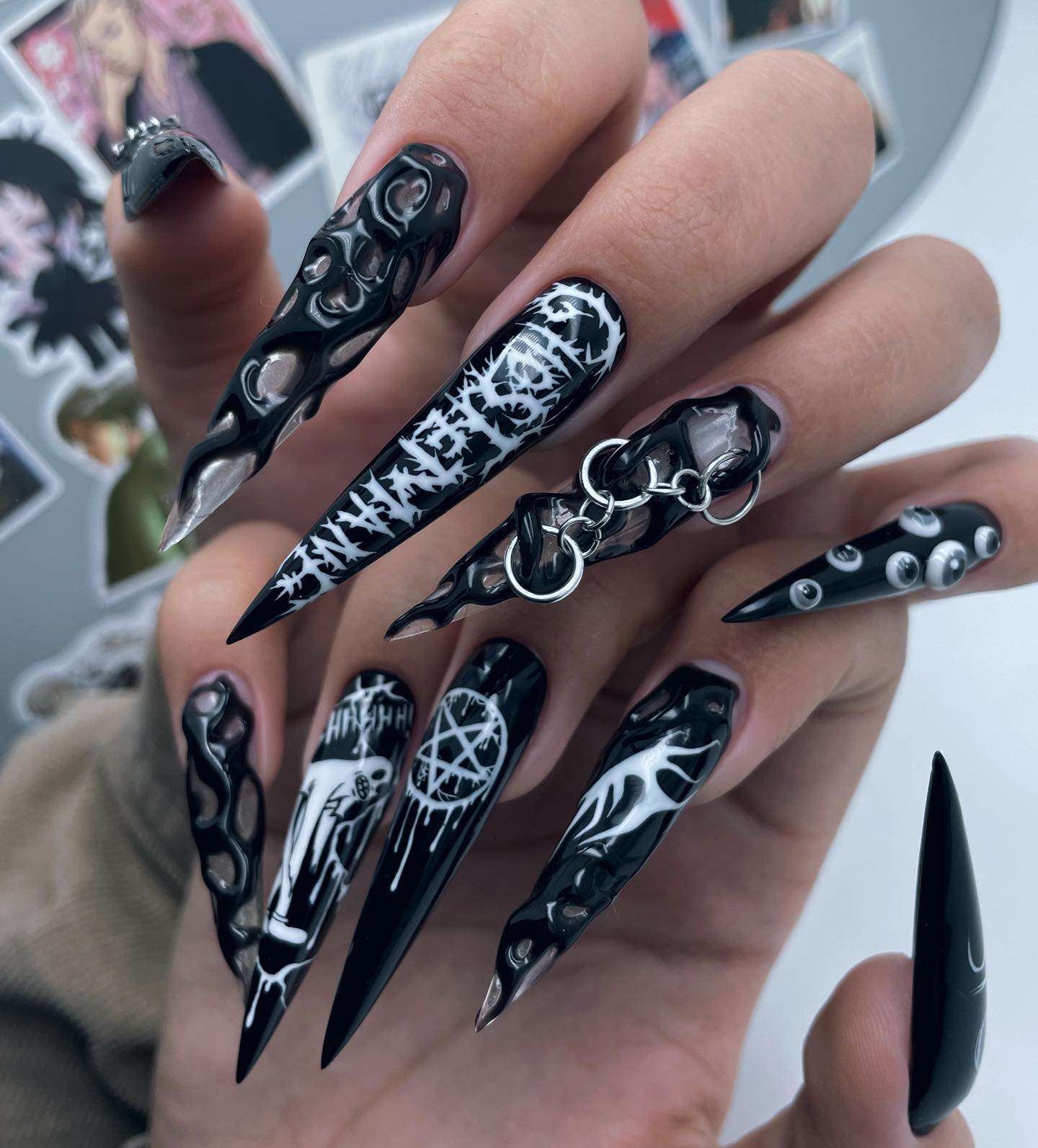 25 Latest Gothic Nail Ideas To Try In 2024!