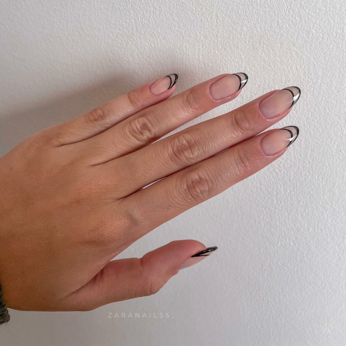 20 Latest Thin French Tip Nail Designs To Try In 2024!