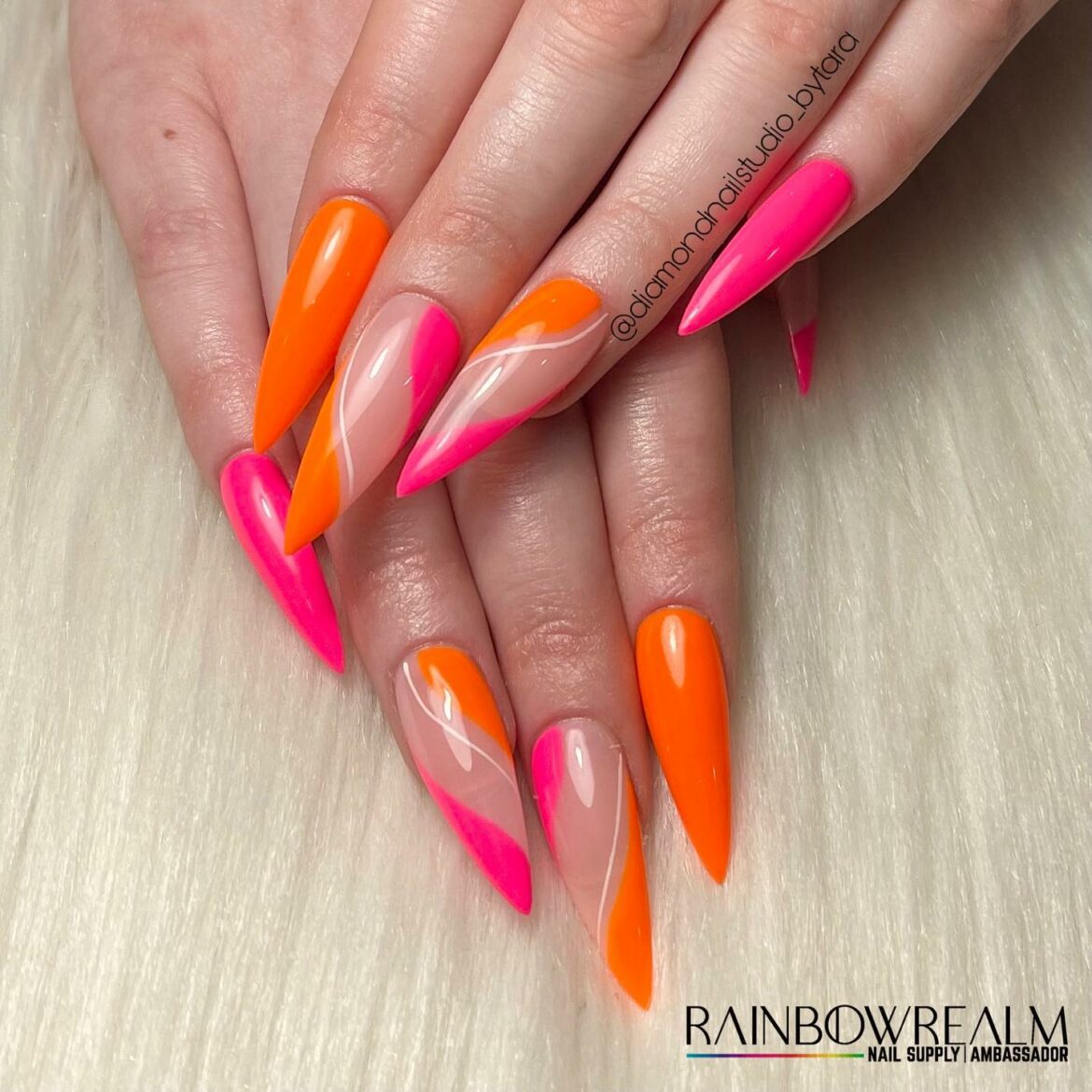 Feel Vibrant with 30 Pink And Orange Nail Designs in 2024