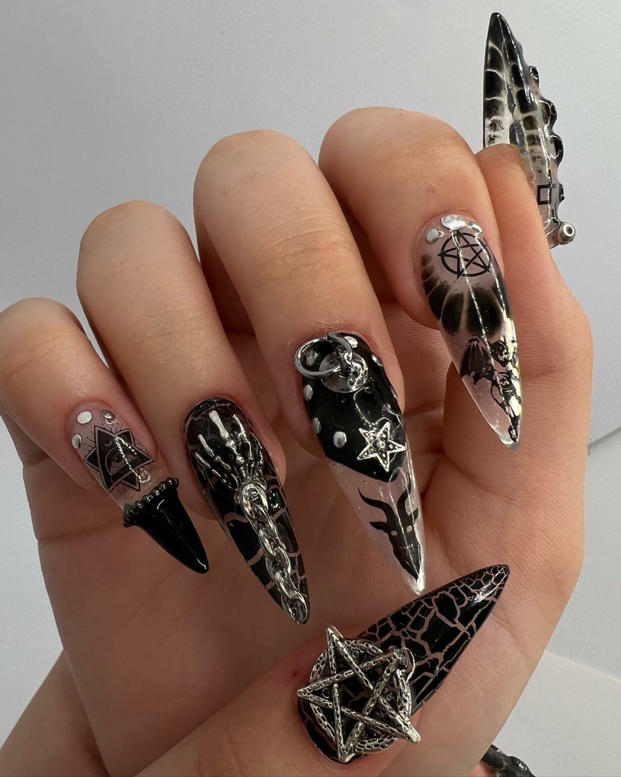 Express Yourself with 30 Emo Nail Designs in 2024