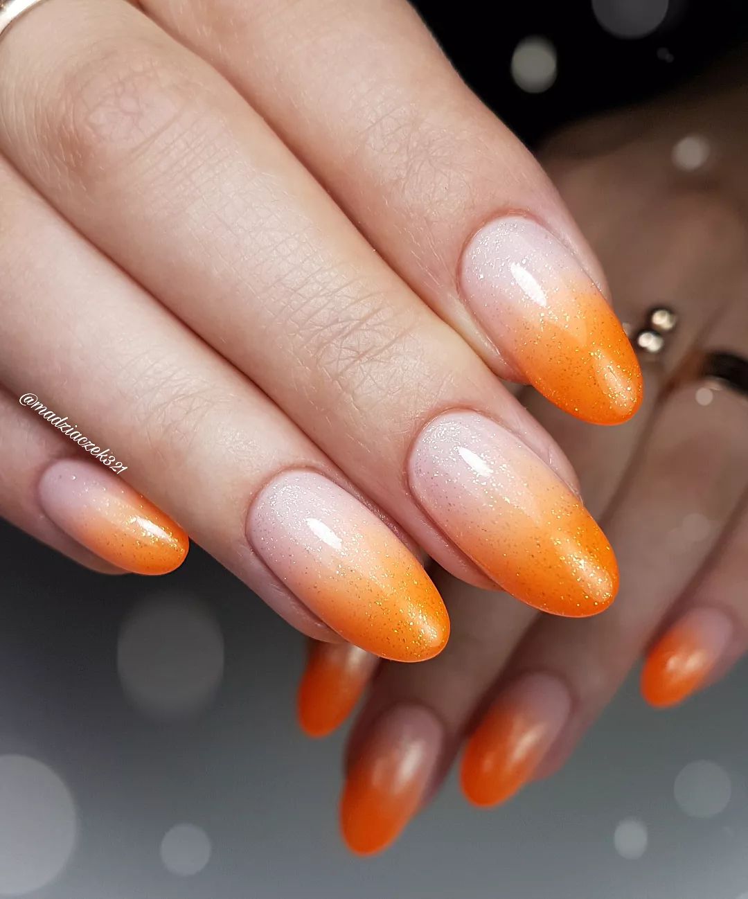30 Latest Orange Ombre Nail Designs To Try In 2024!