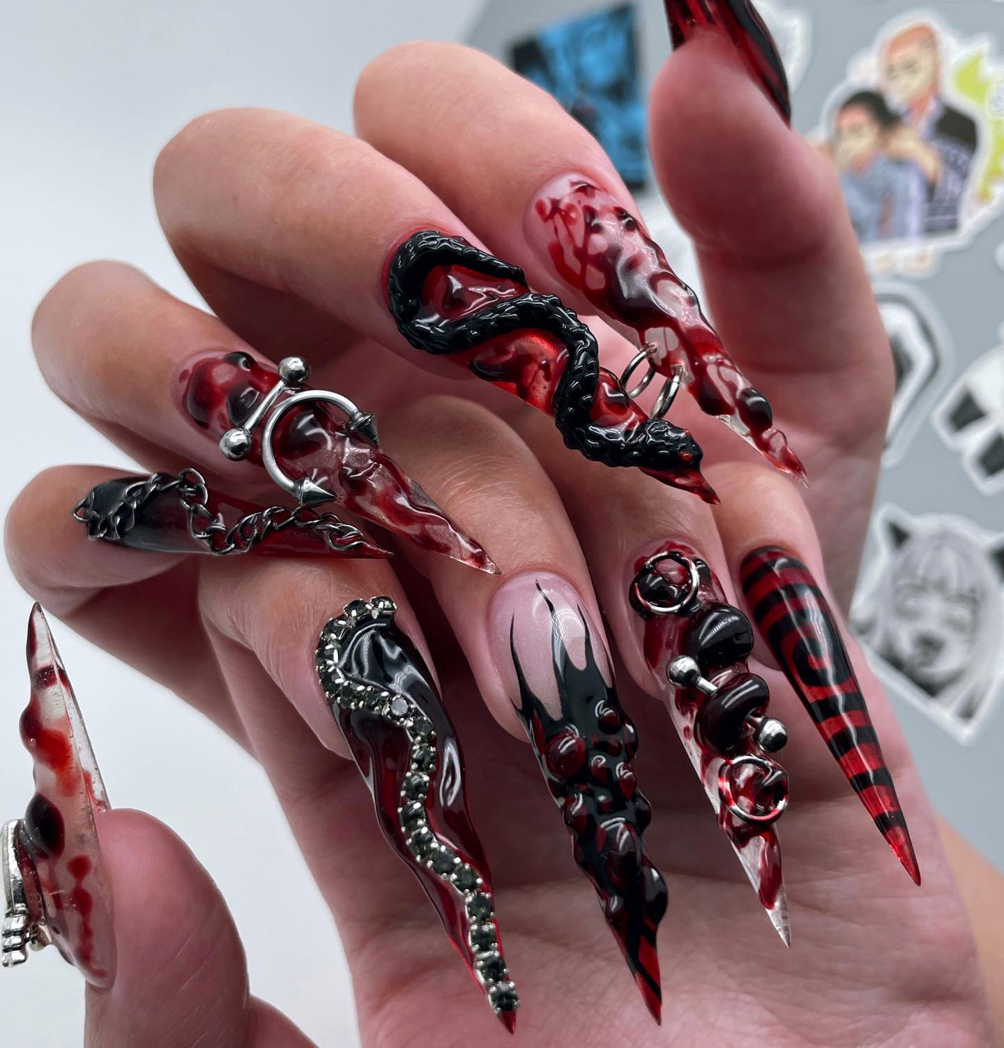 25 Latest Gothic Nail Ideas To Try In 2024!