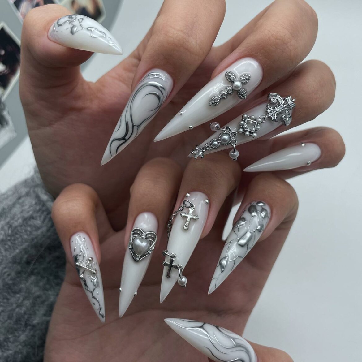 25 Latest Gothic Nail Ideas To Try In 2024!