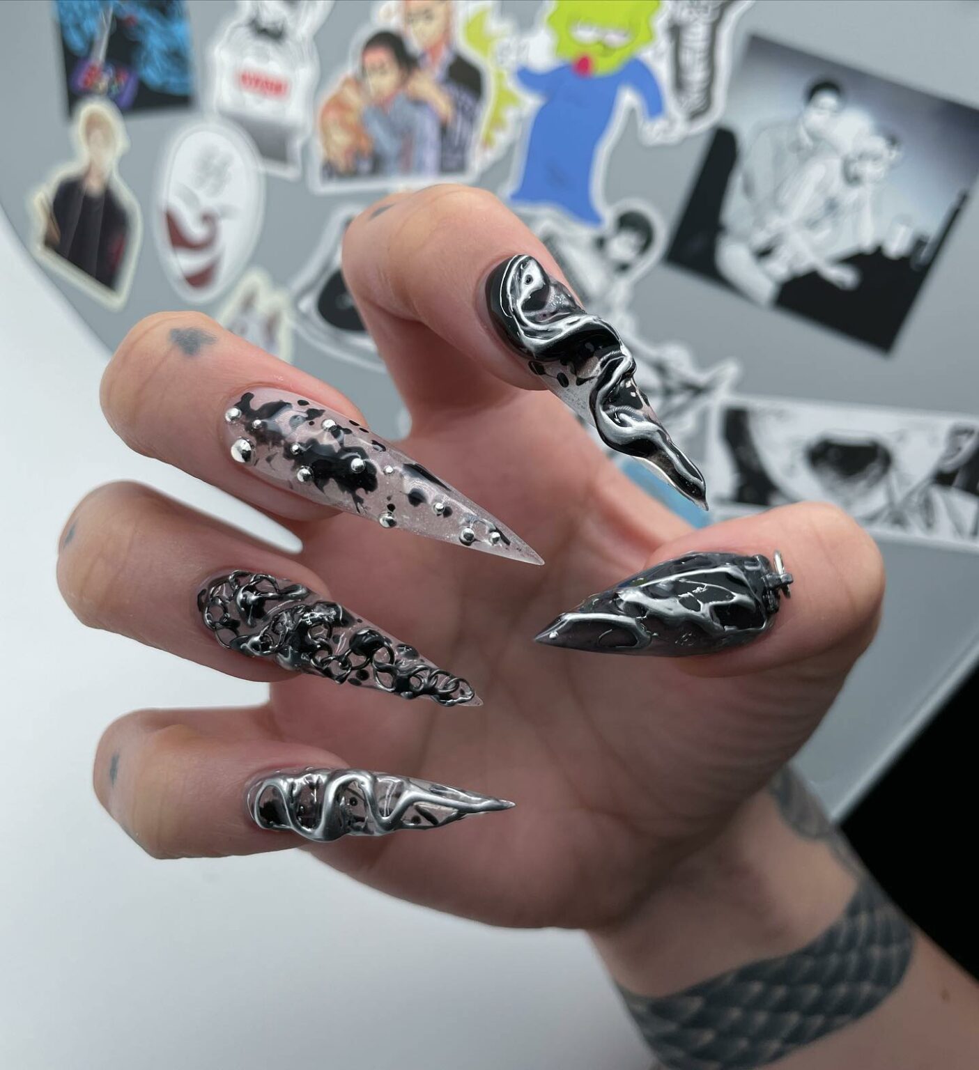 25 Latest Gothic Nail Ideas To Try In 2024!