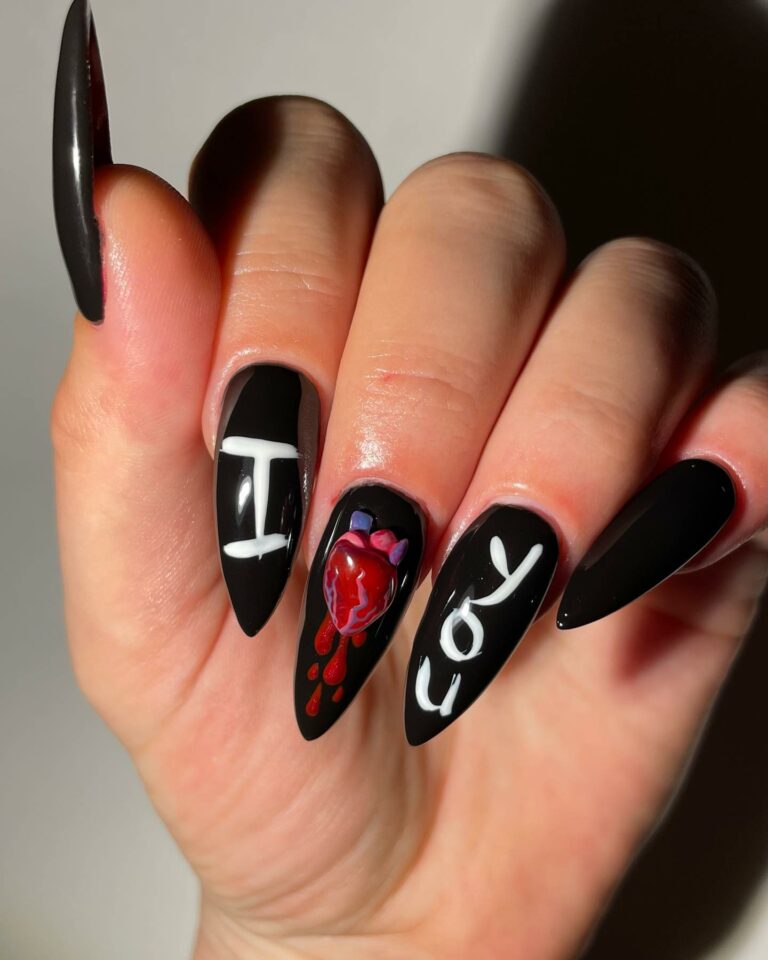 Express Yourself with 30 Emo Nail Designs in 2024