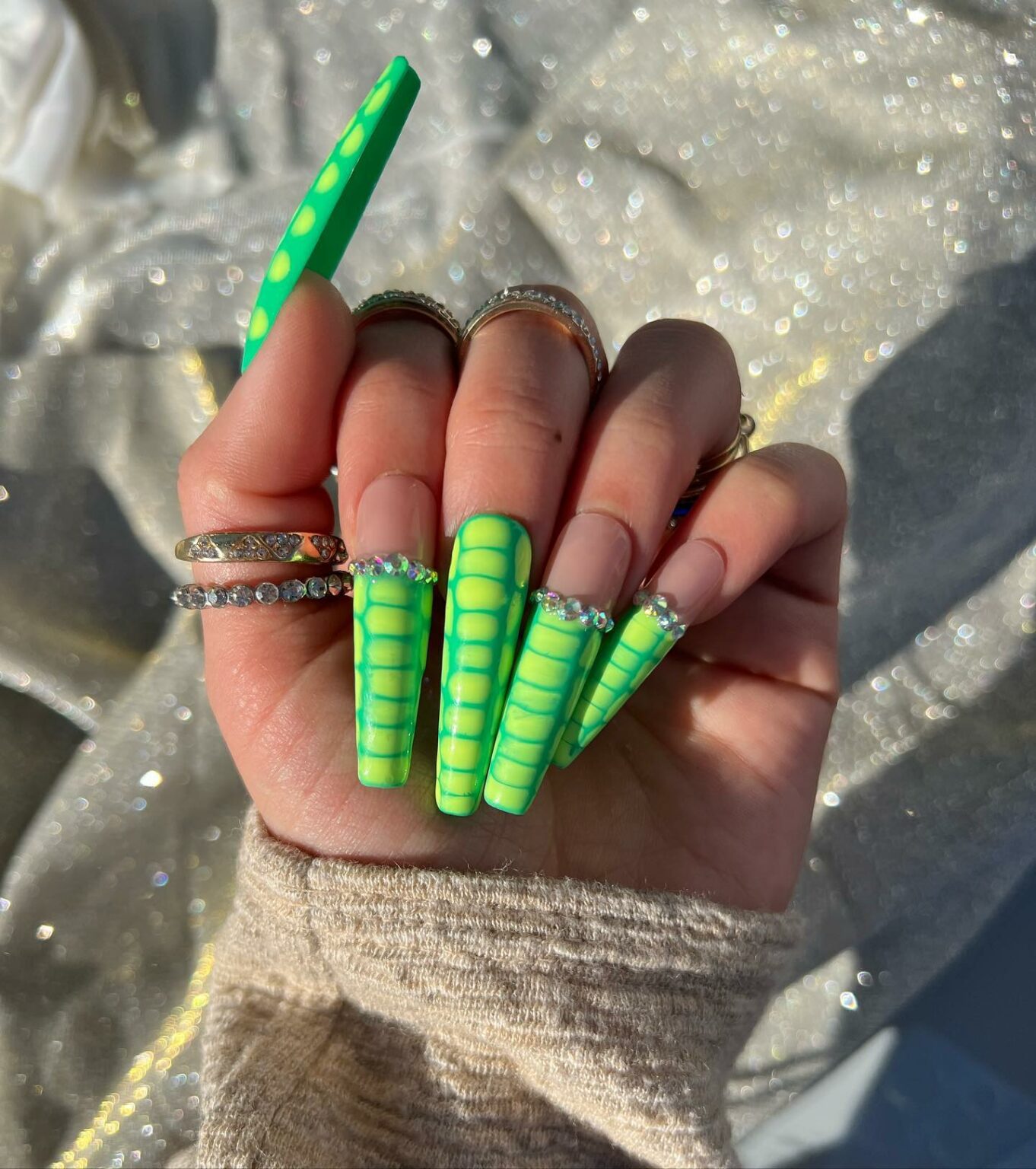 30 Latest Snake Nail Designs To Try In 2024!