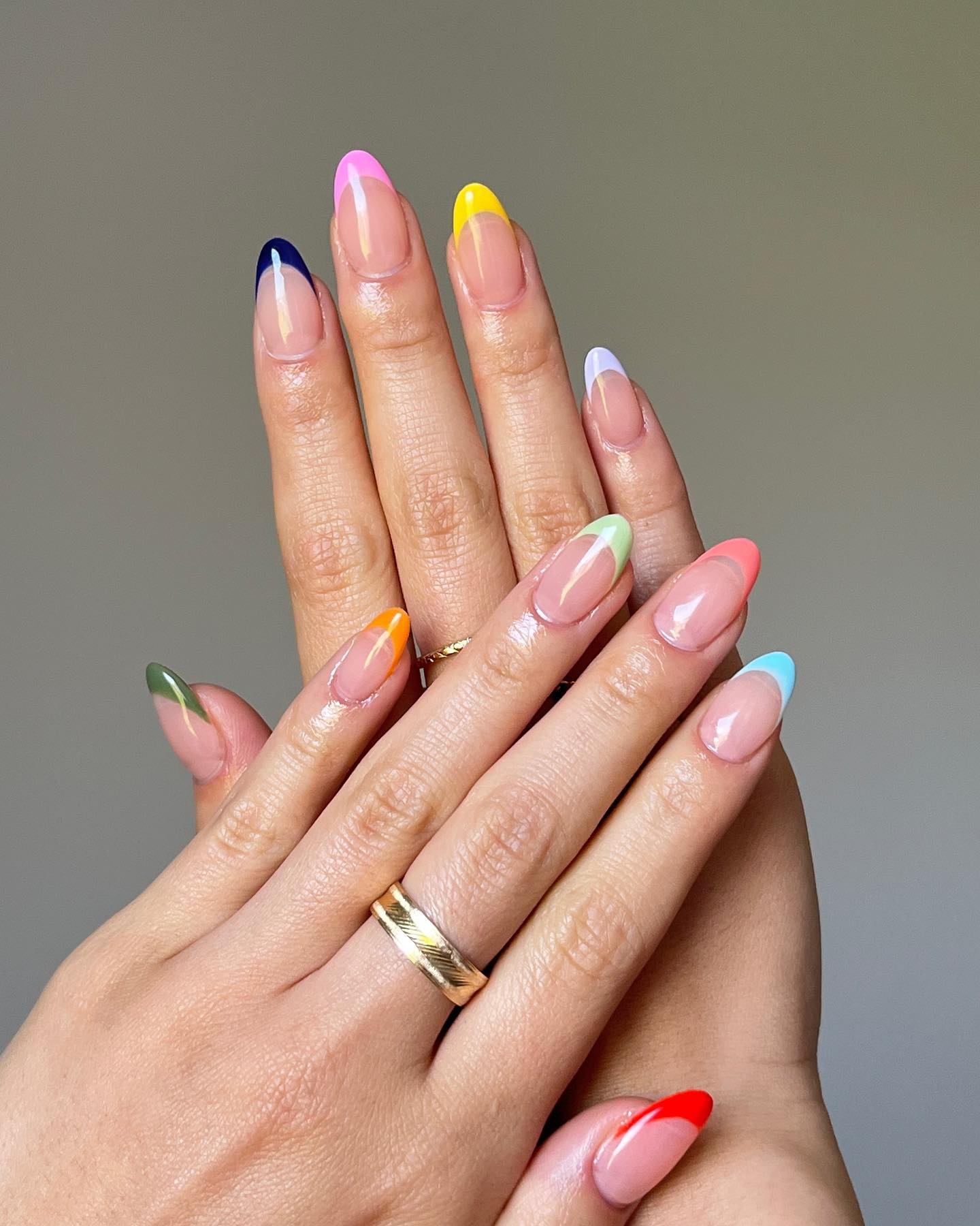 20 Latest Multi-Colored Nail Designs To Try In 2024!