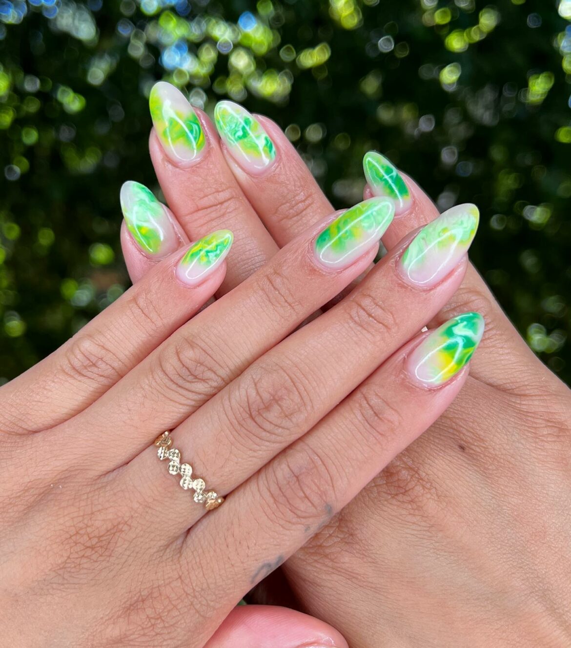 Refresh with 30 Green Ombre Nail Designs in 2024