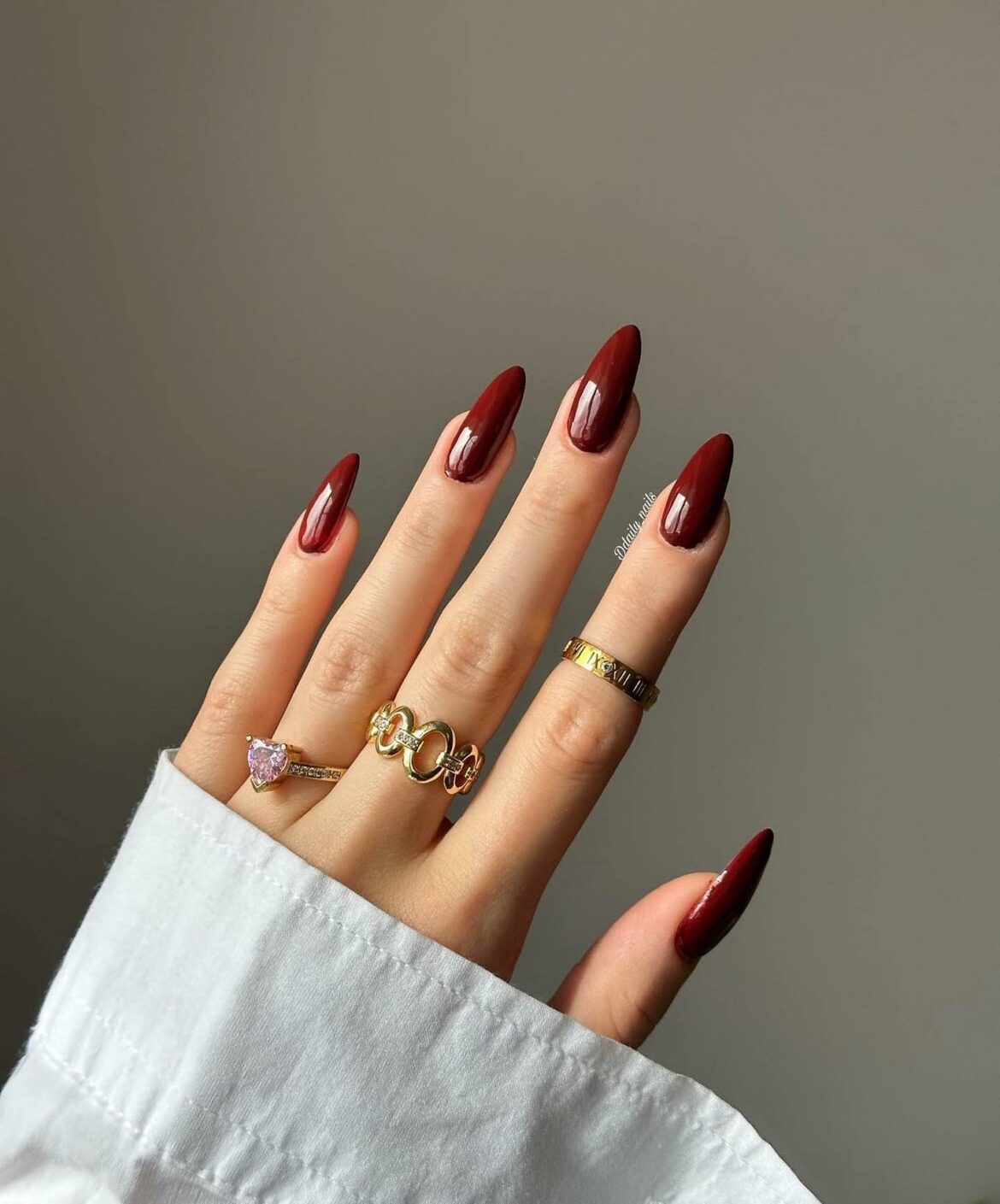 20 Latest Red Almond Nail Ideas To Try In 2024!