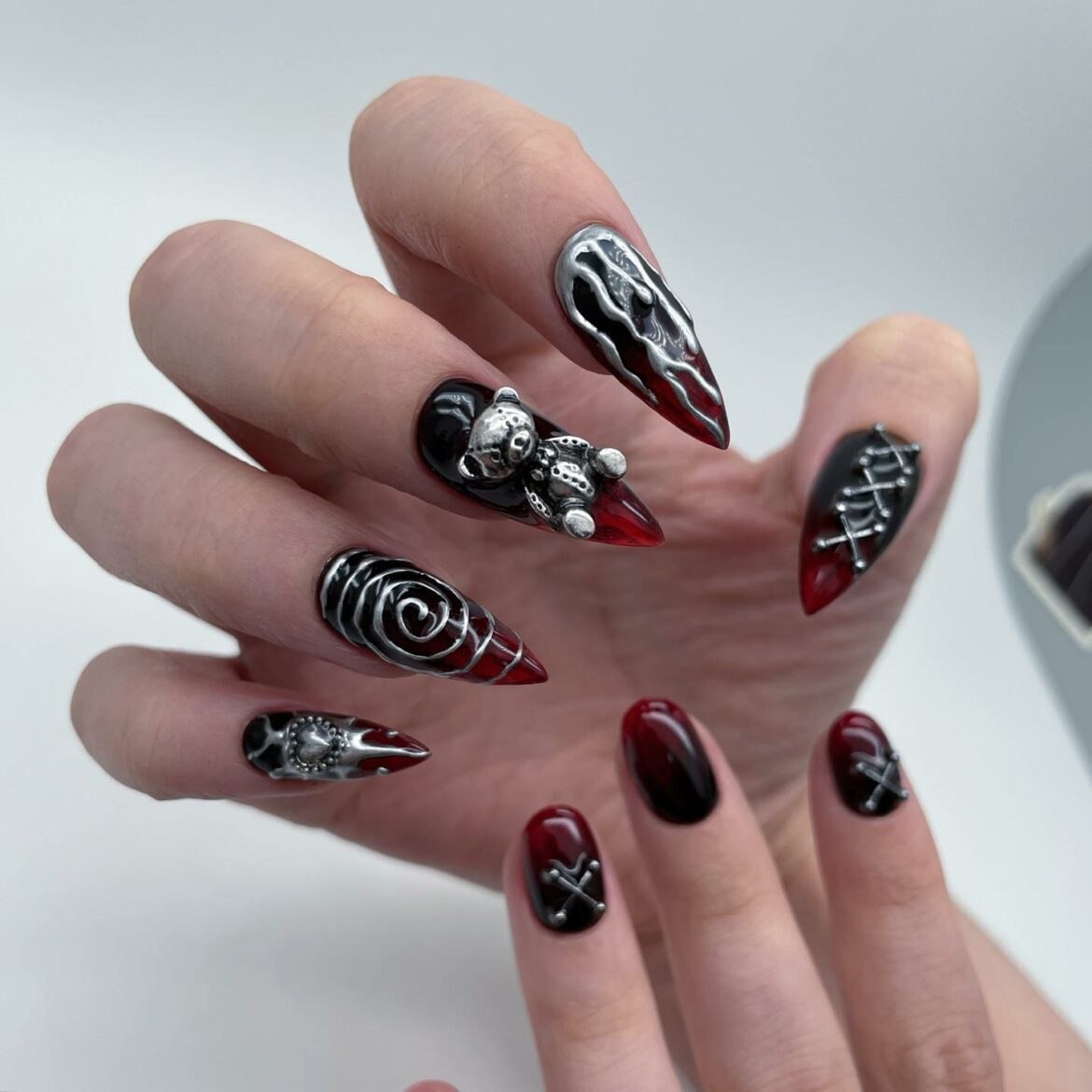25 Latest Gothic Nail Ideas To Try In 2024!