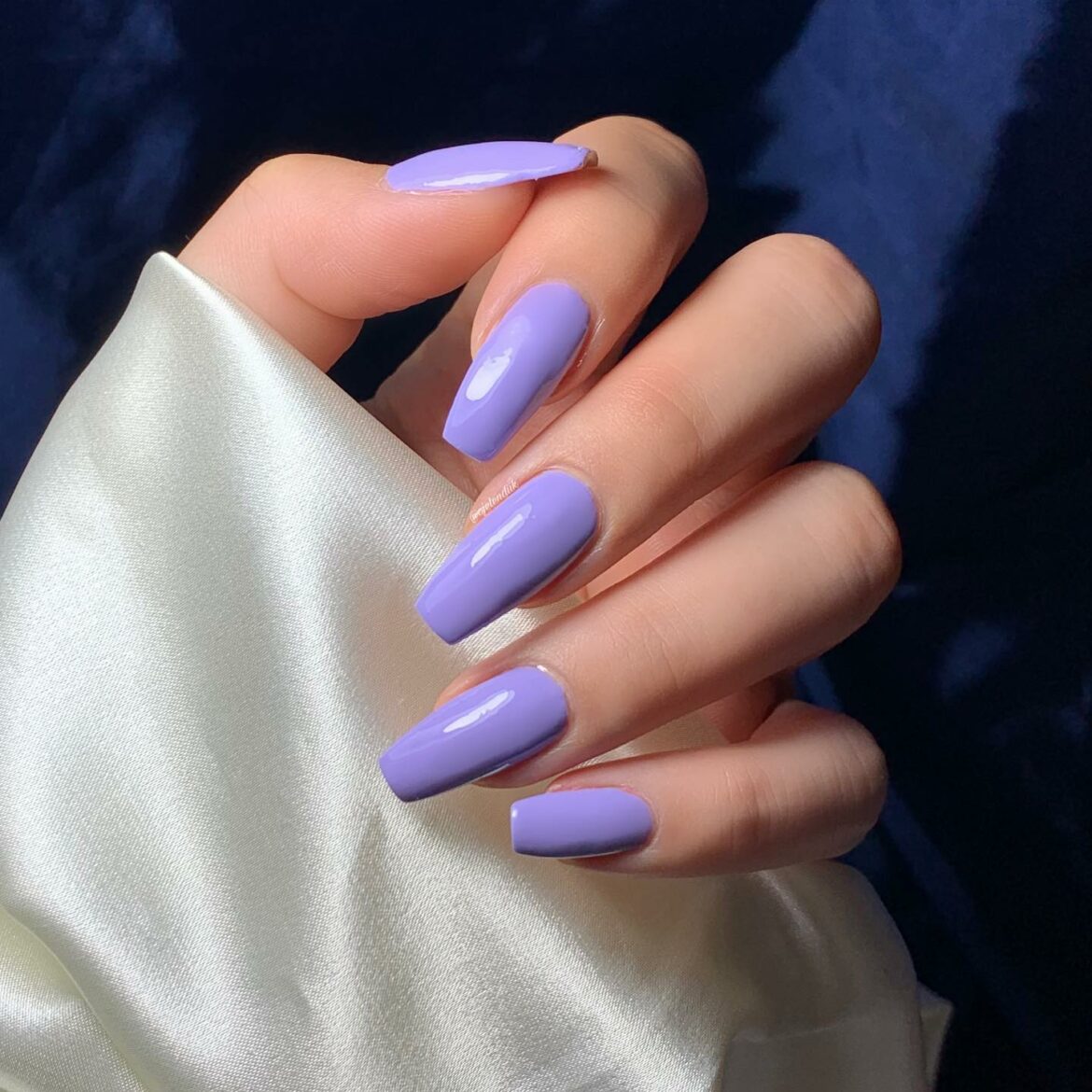 Explore 30 Purple Coffin Nail Designs in 2024