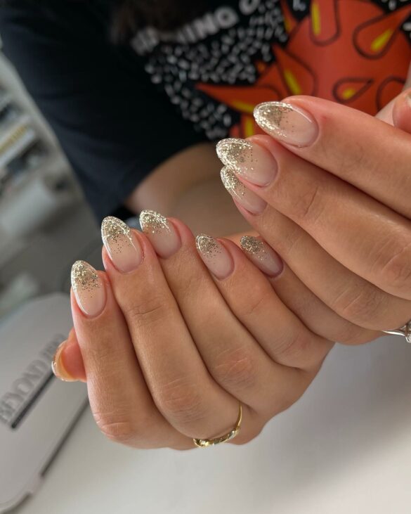 30 Latest Champagne Nail Art Designs To Try In 2024!