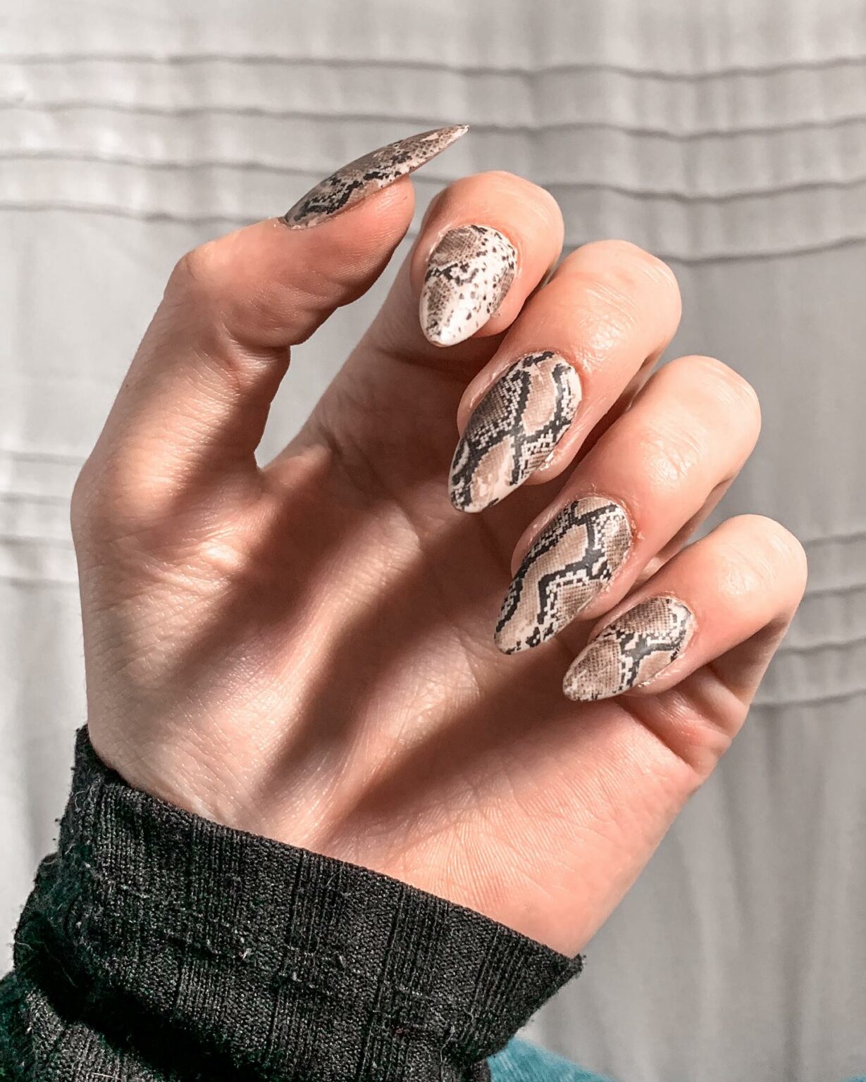 30 Latest Snake Nail Designs To Try In 2024!