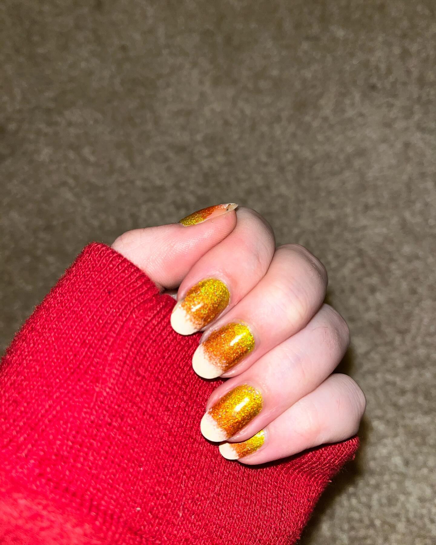 20 Latest Candy Corn Nail Design To Try In 2024!