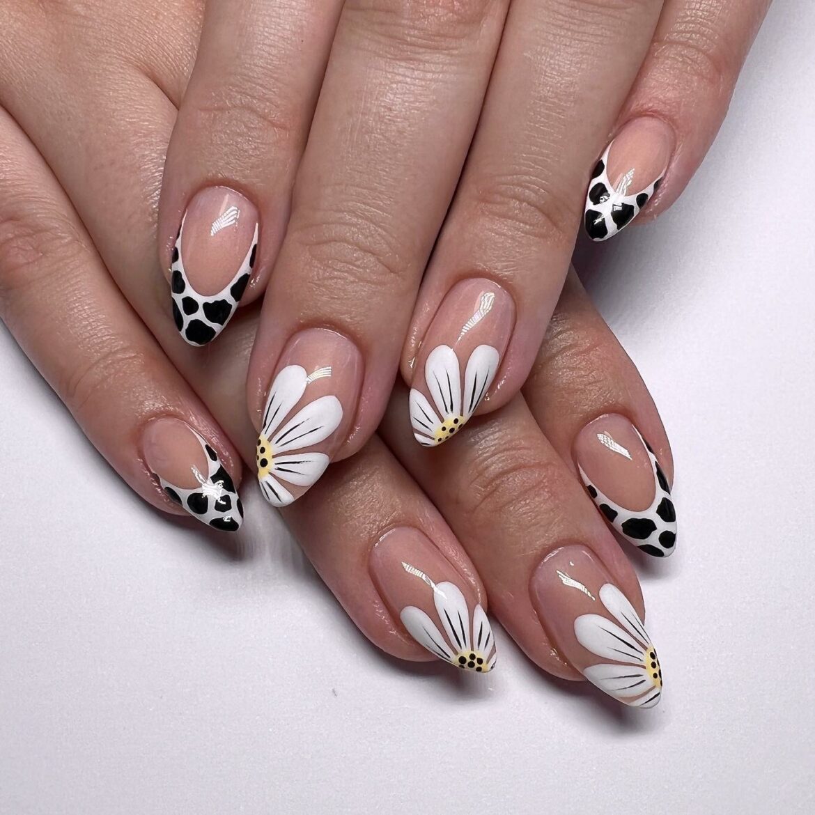 50 Latest Cow Print Nail Ideas To Try In 2024!