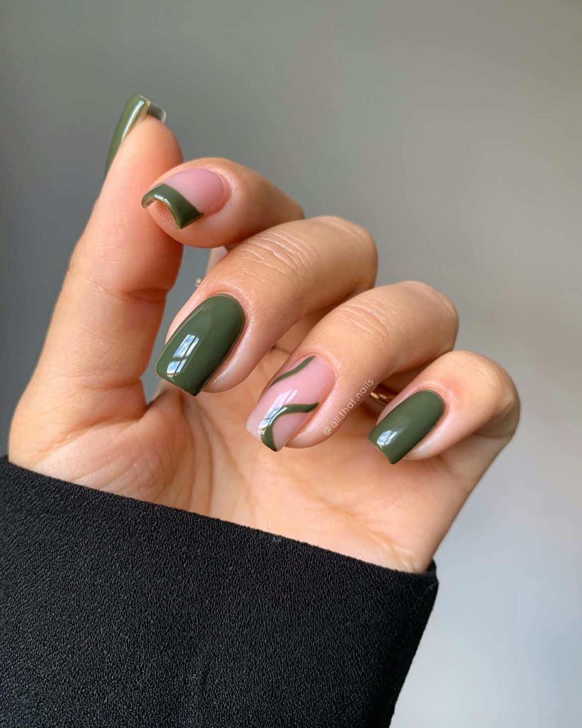 55 Latest Green Nail Ideas To Try In 2024! - alexie