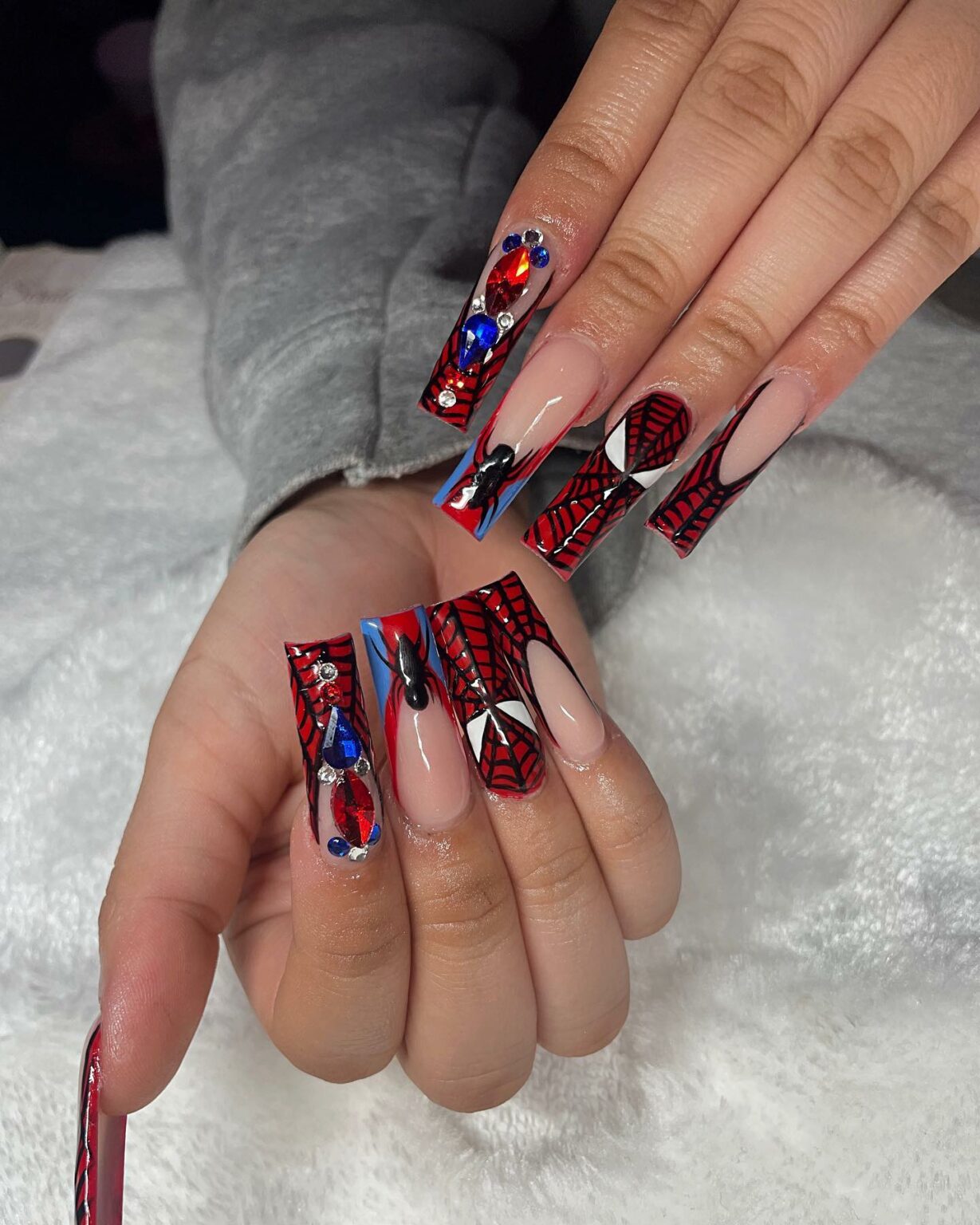 35 Amazing Spiderman Nail Designs To Try In 2024!