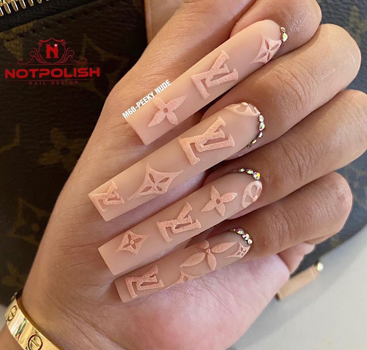 25 Latest Louis Vuitton Nails To Try In 2024