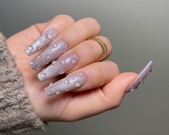 20 Latest Bubble Nail Ideas To Try In 2024!