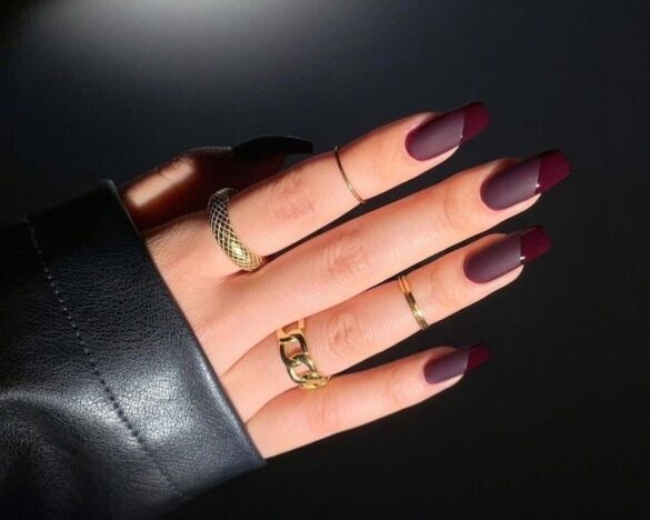 20 Latest Dark Red Nail Ideas To Try In 2024!