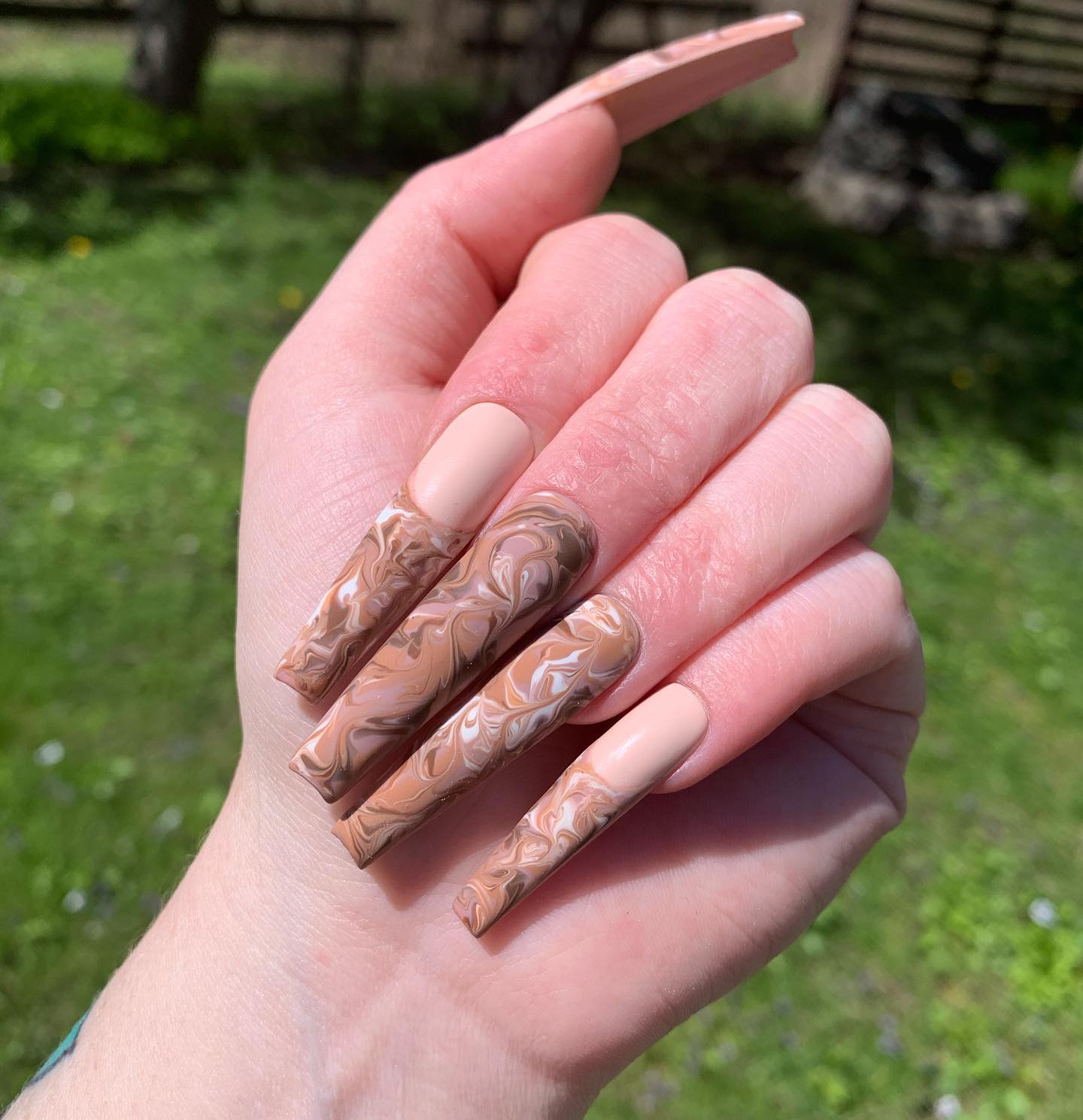 44 Latest Matte Brown Nail Ideas To Try In 2024!