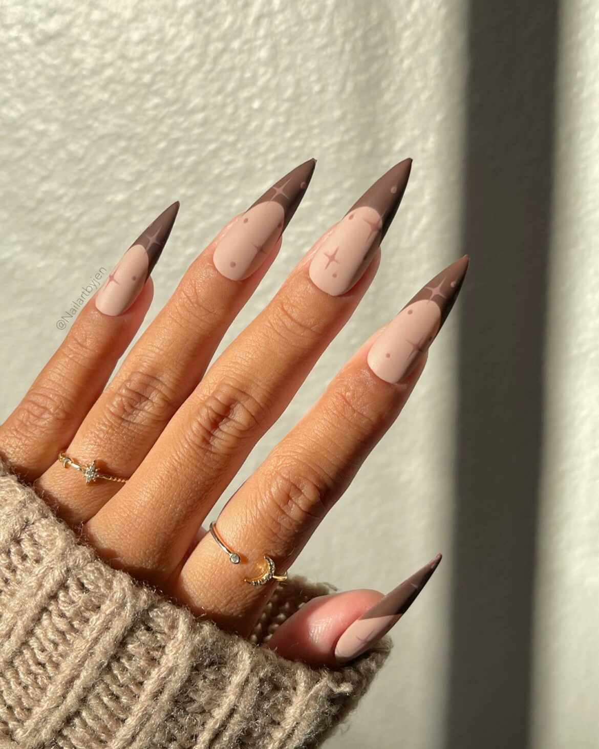 44 Latest Matte Brown Nail Ideas To Try In 2024!
