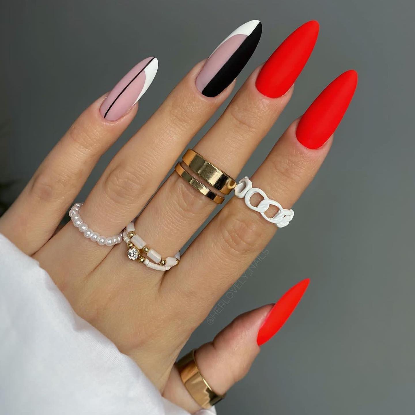20 Latest Red Matte Nail Ideas To Try In 2024!