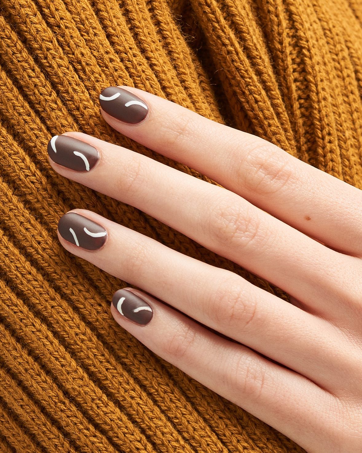 44 Latest Matte Brown Nail Ideas To Try In 2024!