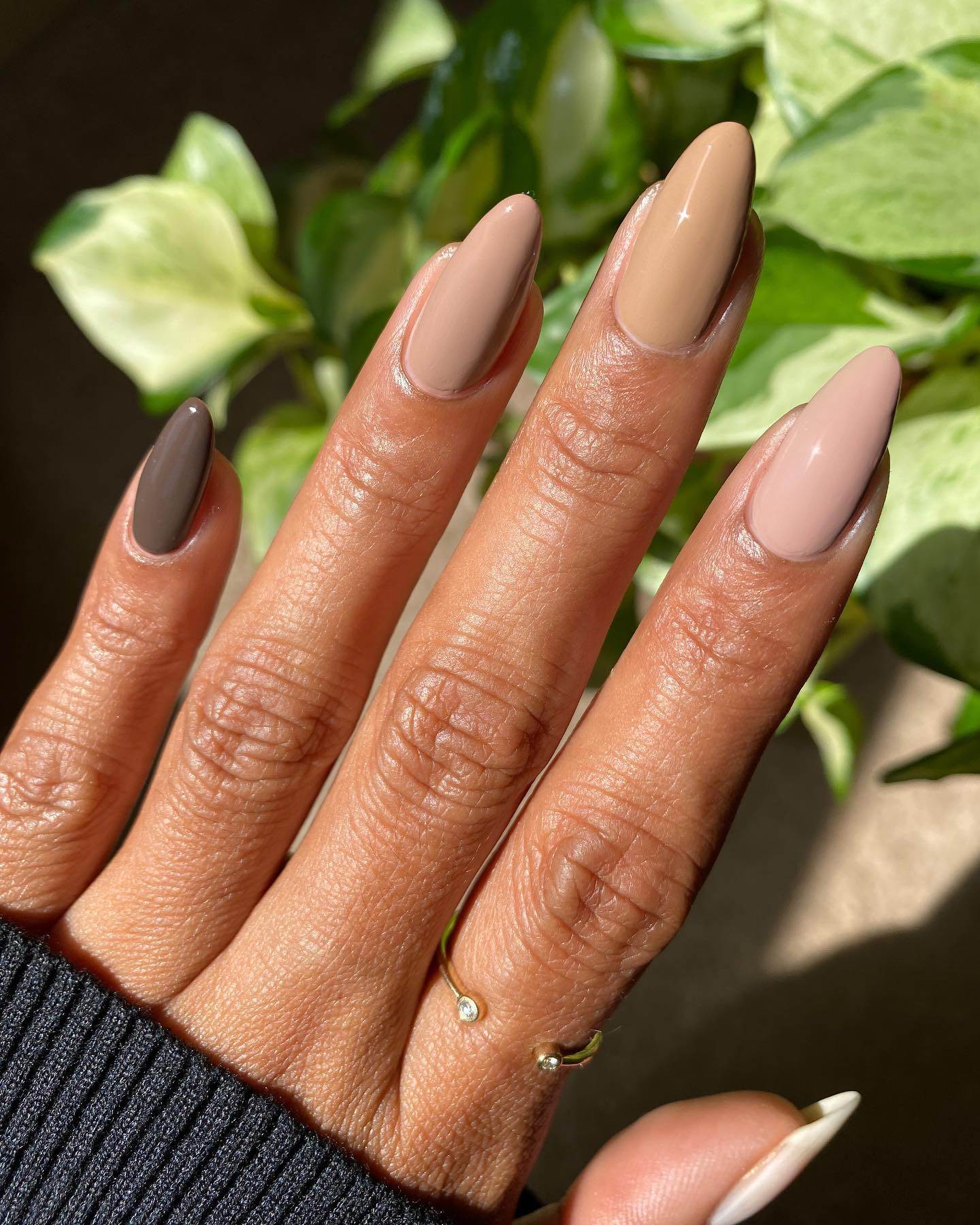 Bring Warmth with 20 Light Brown Nail Ideas in 2024