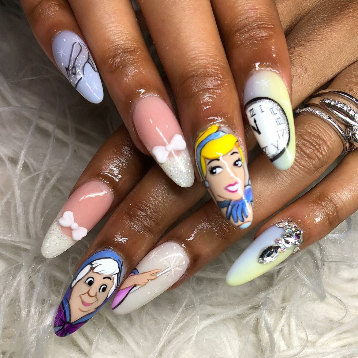 20 Latest Cinderella Nail Ideas To Try In 2024!