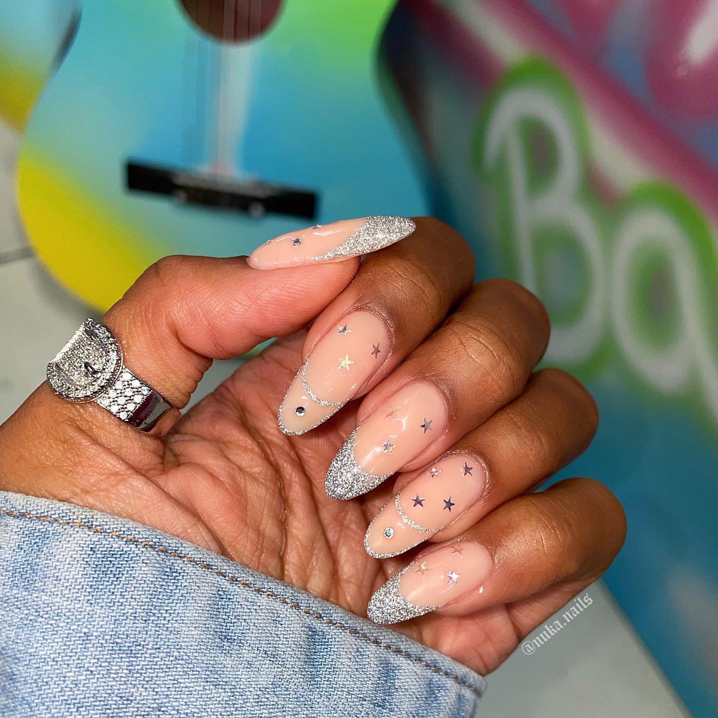 20 Latest Silver French Nail Ideas To Try In 2024!