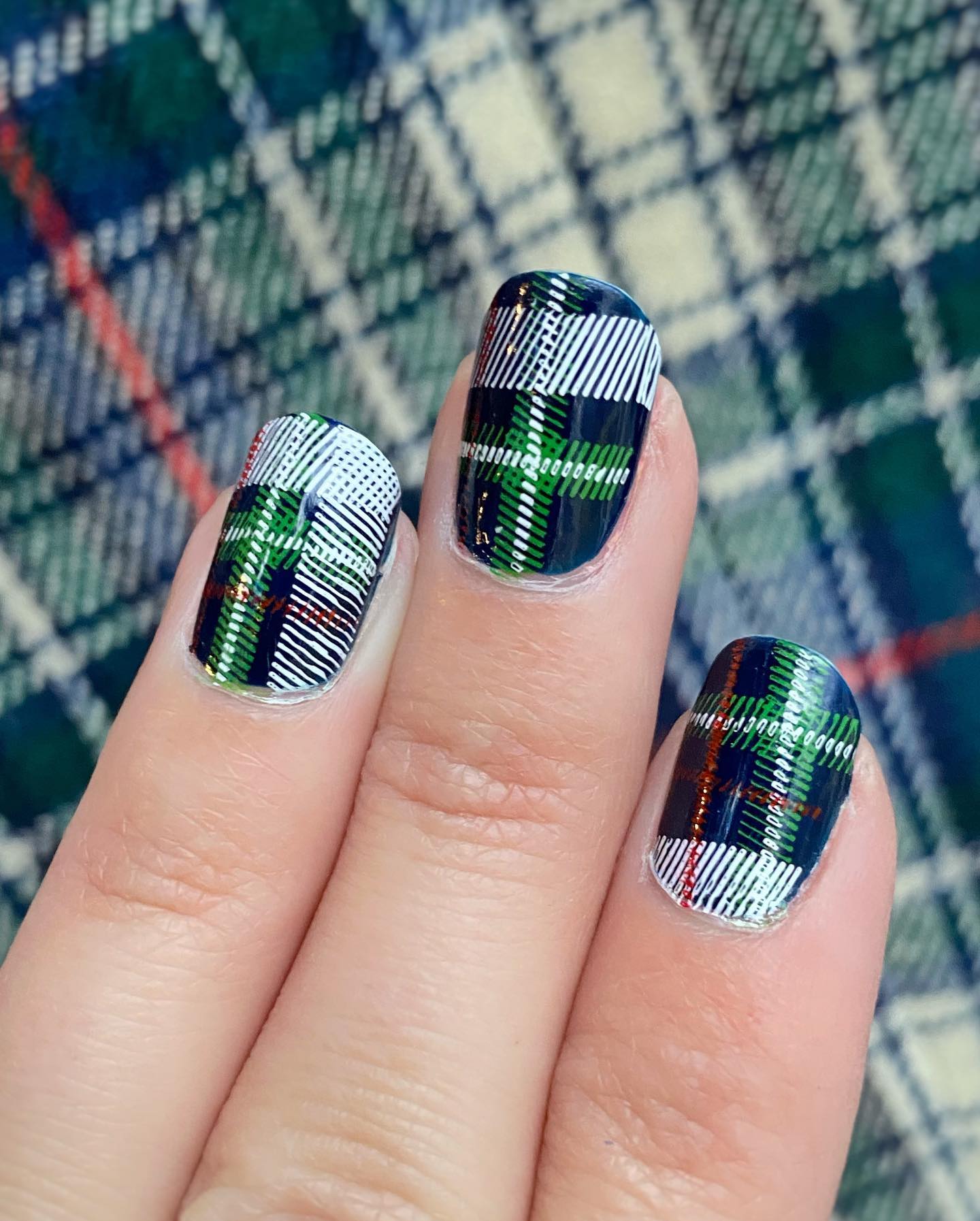 29 LATEST PLAID NAIL DESIGNS TO TRY IN 2024!