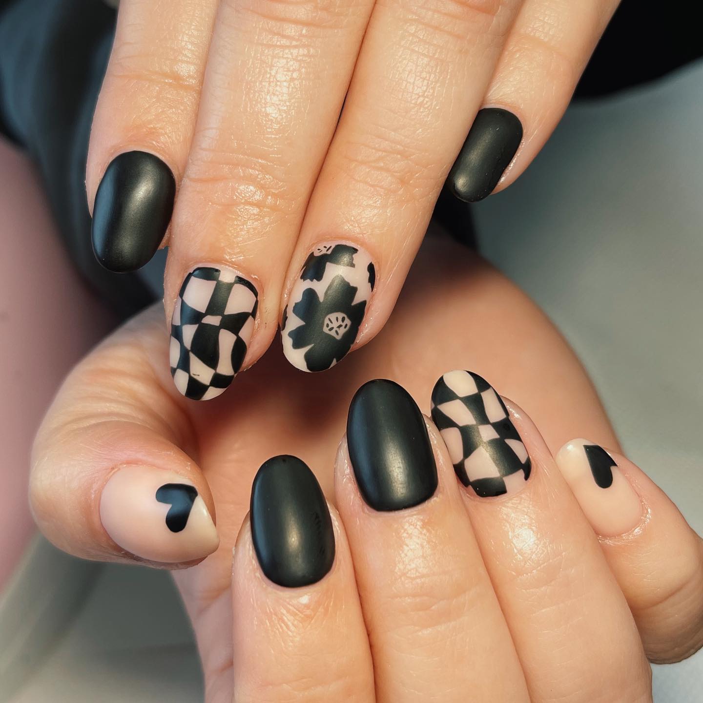 21 Latest Matt Black Nail Art Designs To Try In 2024!